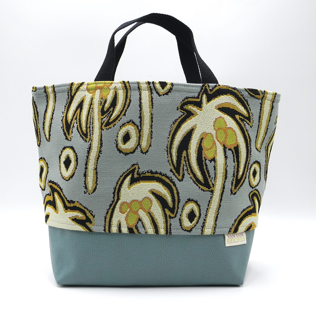 Pocket Tote Larger Deluxe 2 Tone | Project Bag for Knitting Colour Work ...